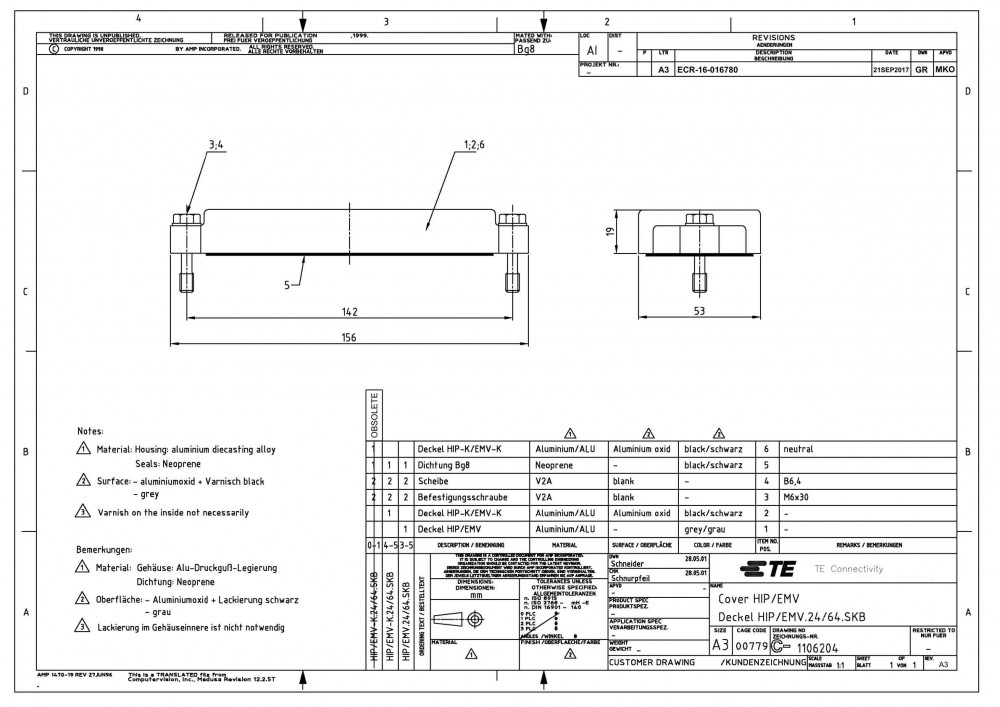 TE Connectivity 4-1106204-5 technical drawing preview