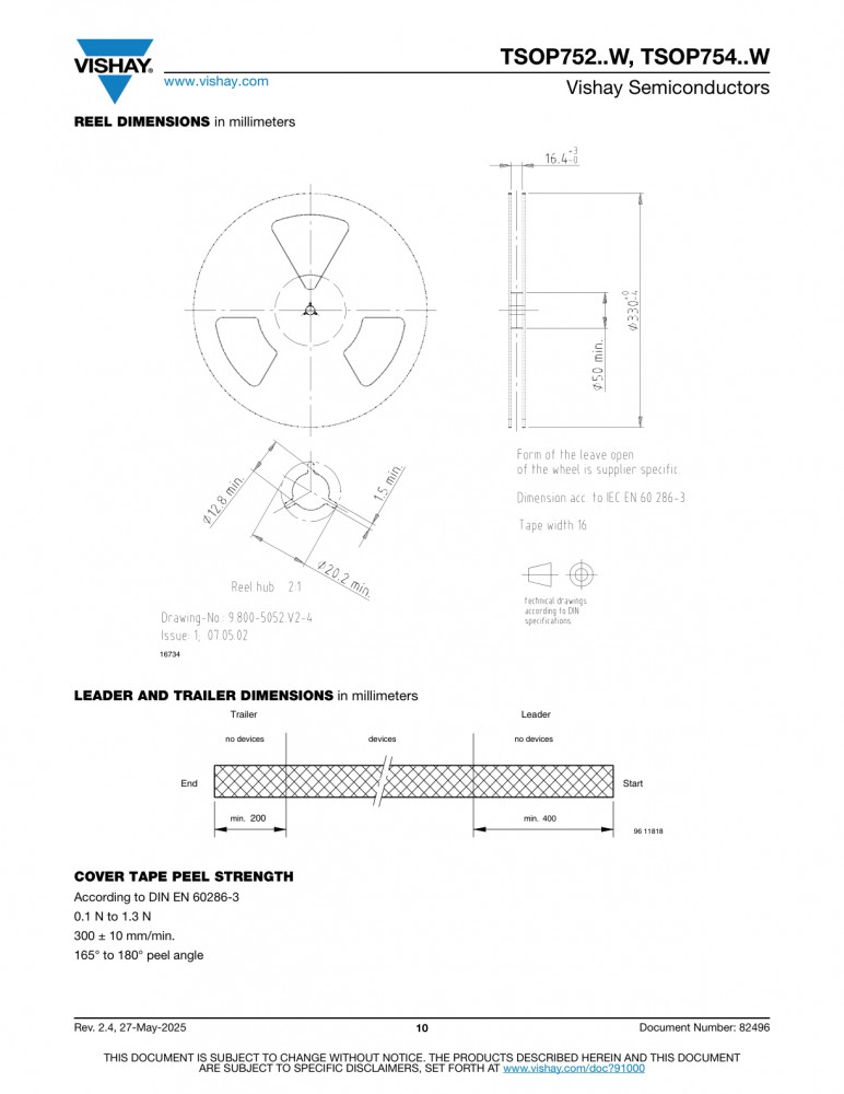 Datasheet page 10