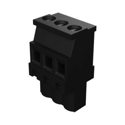 5.08mm Pitch Eurostyle Vertical Plug, Rear Wire Entry, 3 Circuits for sale
