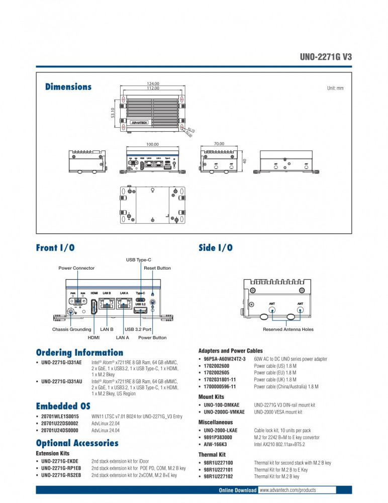 UNO-2271G V3 document page 2