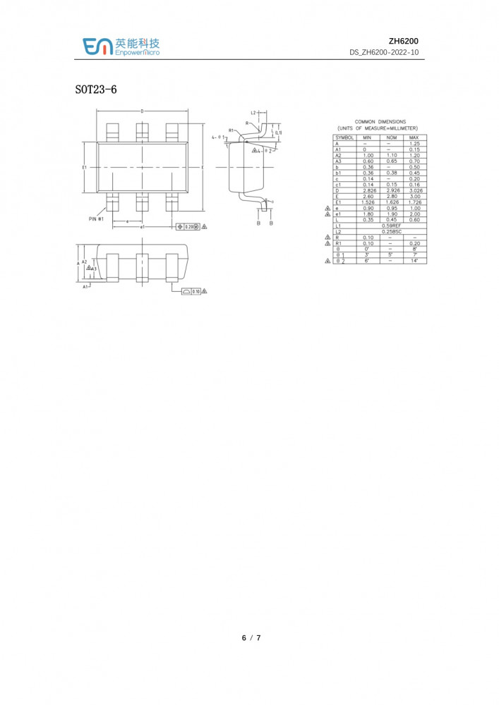ZH6200 datasheet page 6