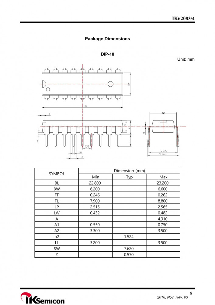 IK62083N datasheet page 8