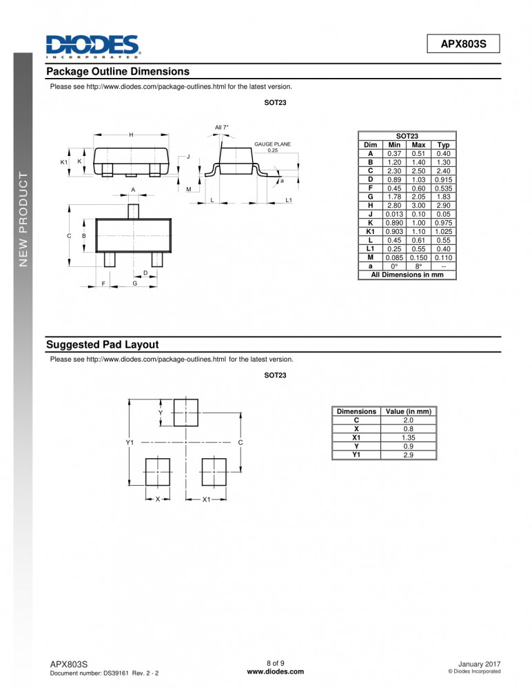 APX803S datasheet page 8