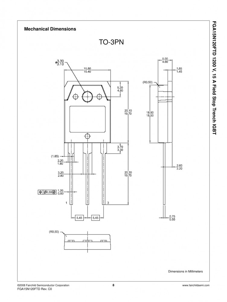 FGA15N120FTDTU datasheet page 8