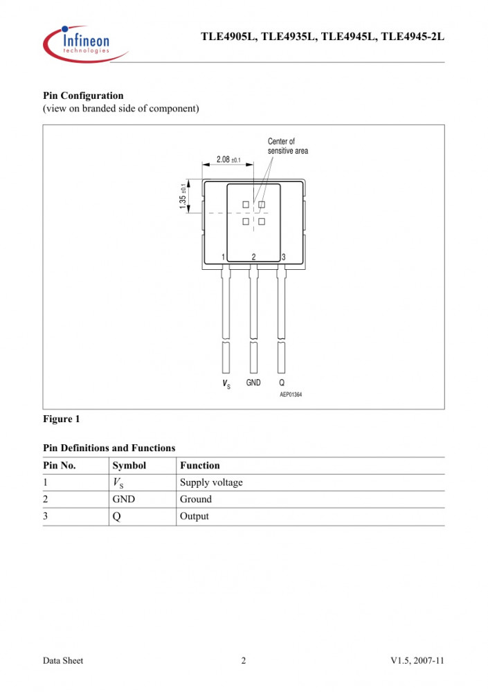 TLE4935L datasheet page 4