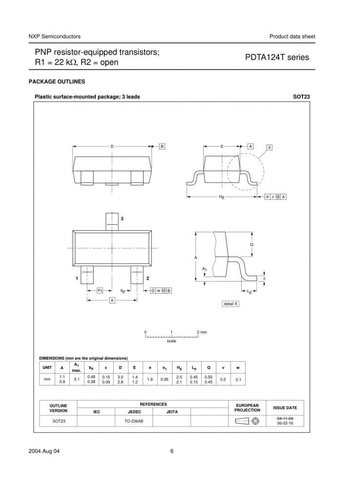 PDTA124T series datasheet page 7