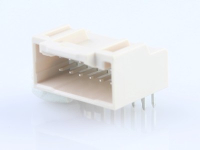 2.00mm Pitch, iGrid PCB Header, Dual Row, Right-Angle, Through Hole, Matte Tin (Sn) Plating, Positive Lock, 14 Circuits, Tray, 2.20mm PC Tail Length, Natural for sale