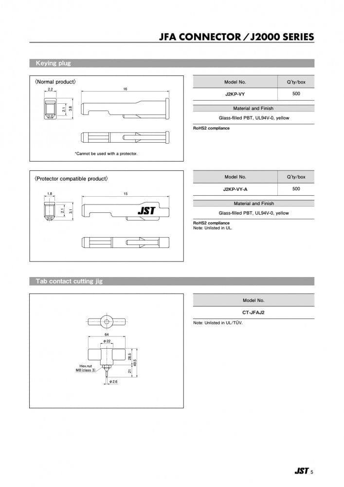JST J2000 document page 5