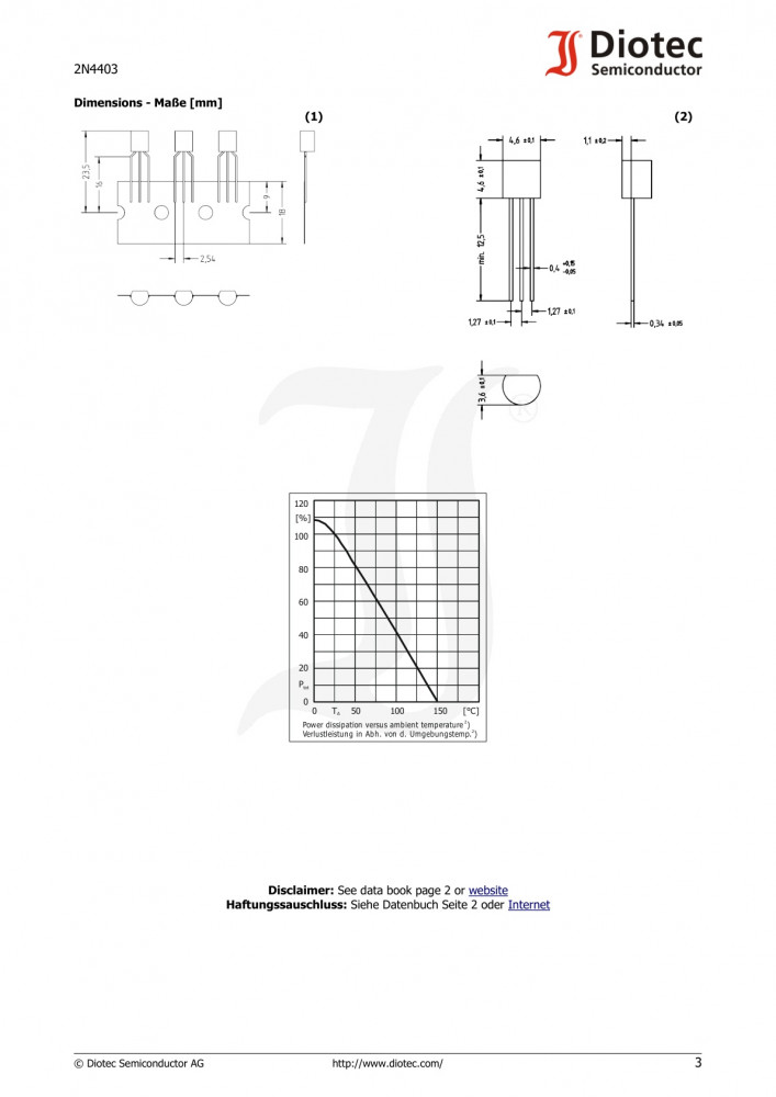 2N4403 datasheet page 3