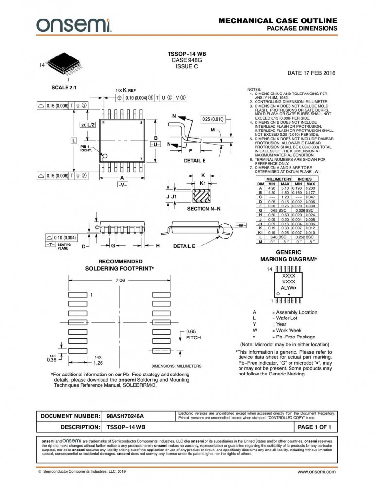 74LCX06 datasheet page 6