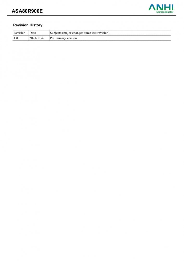 ASA80R900E datasheet page 8