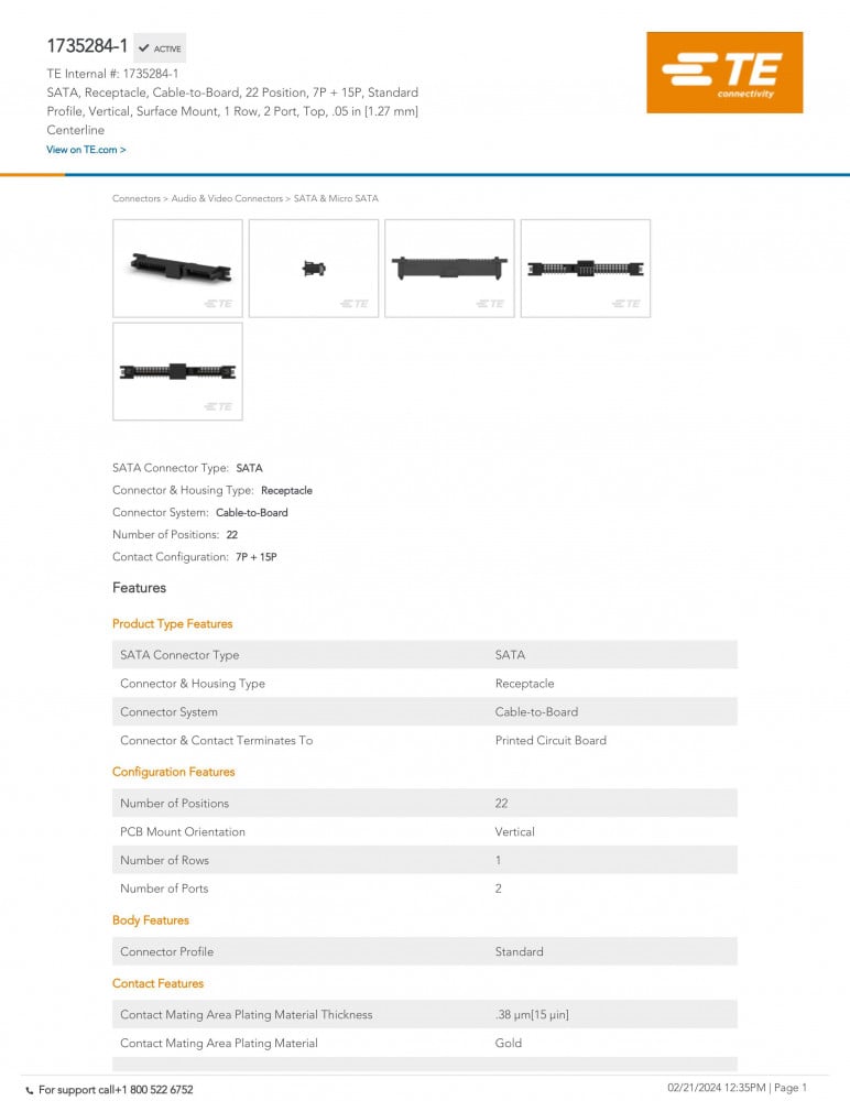 1735284-1 technical document page 1
