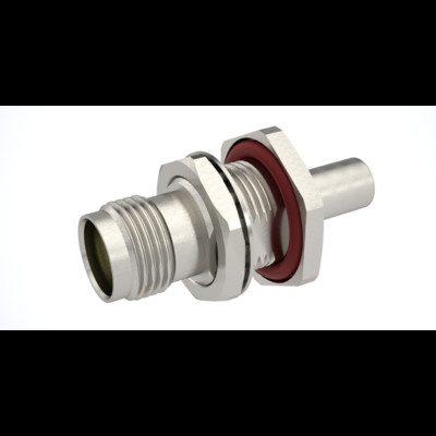 TNC / STRAIGHT BULKHEAD JACK PANEL SEAL REAR MOUNT CRIMP TYPE - CABLE 5/50 S for sale