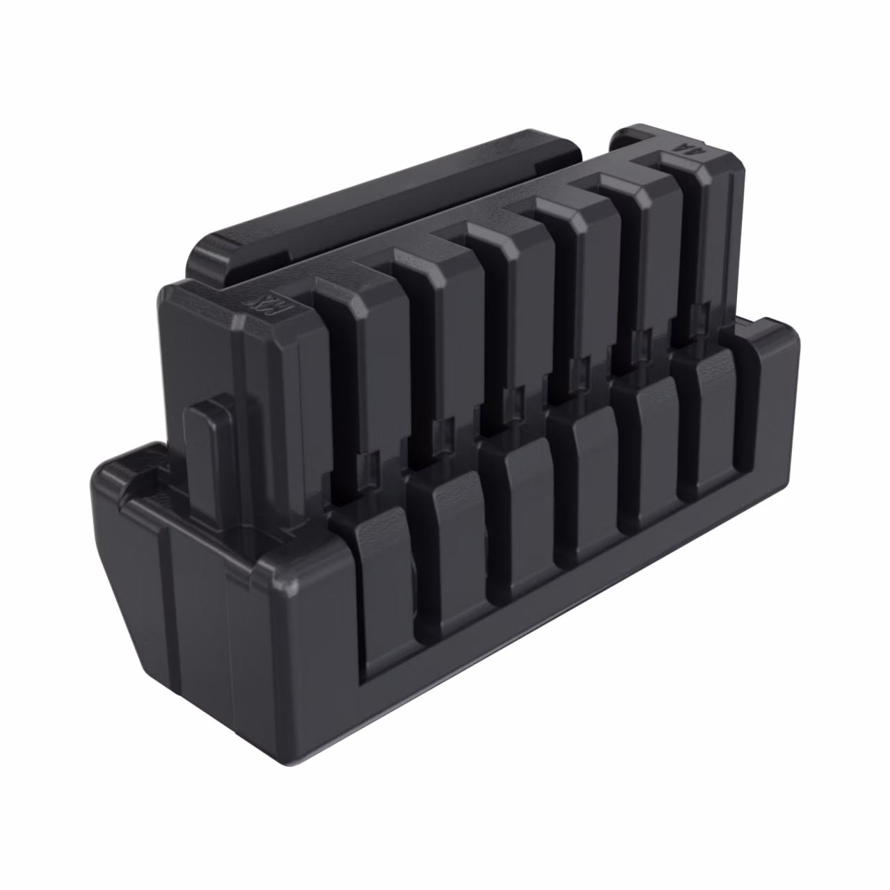 1.50mm Pitch, Micro-Lock Plus Receptacle Crimp Housing, Single Row, Positive Lock, 6 Circuits, Black for sale