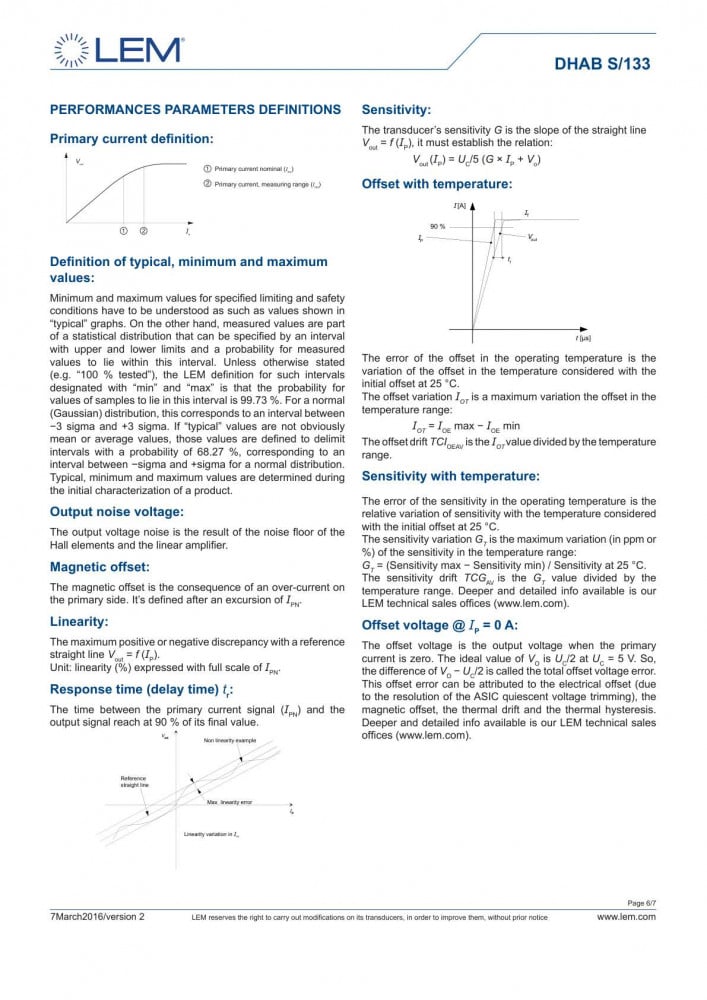 DHAB S/133 datasheet page 6