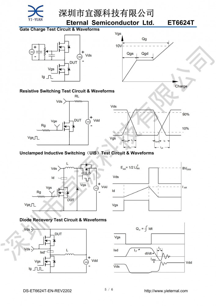 ET6624T datasheet page 5