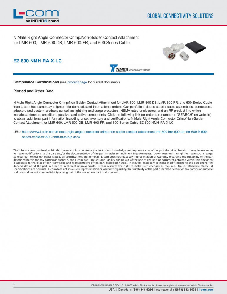 EZ-600-NMH-RA-X-LC datasheet page 3