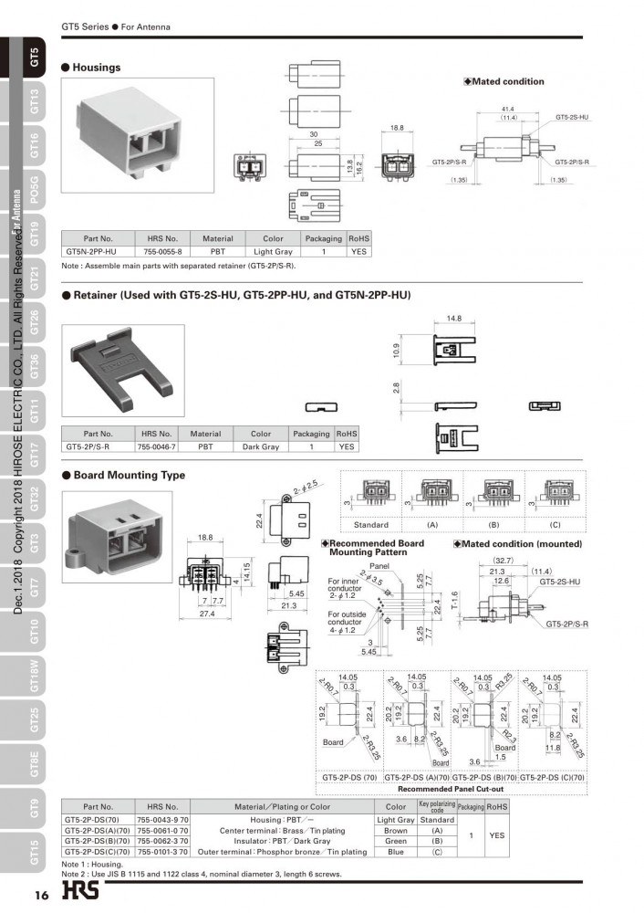 HRS GT5 Series document page 10