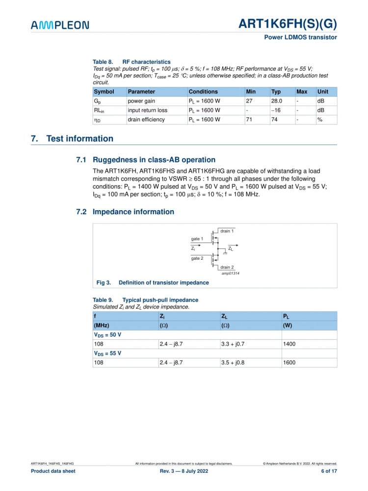 ART1K6FHSU datasheet page 6