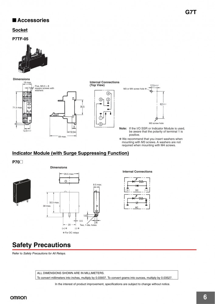 G7T relay catalog page 6