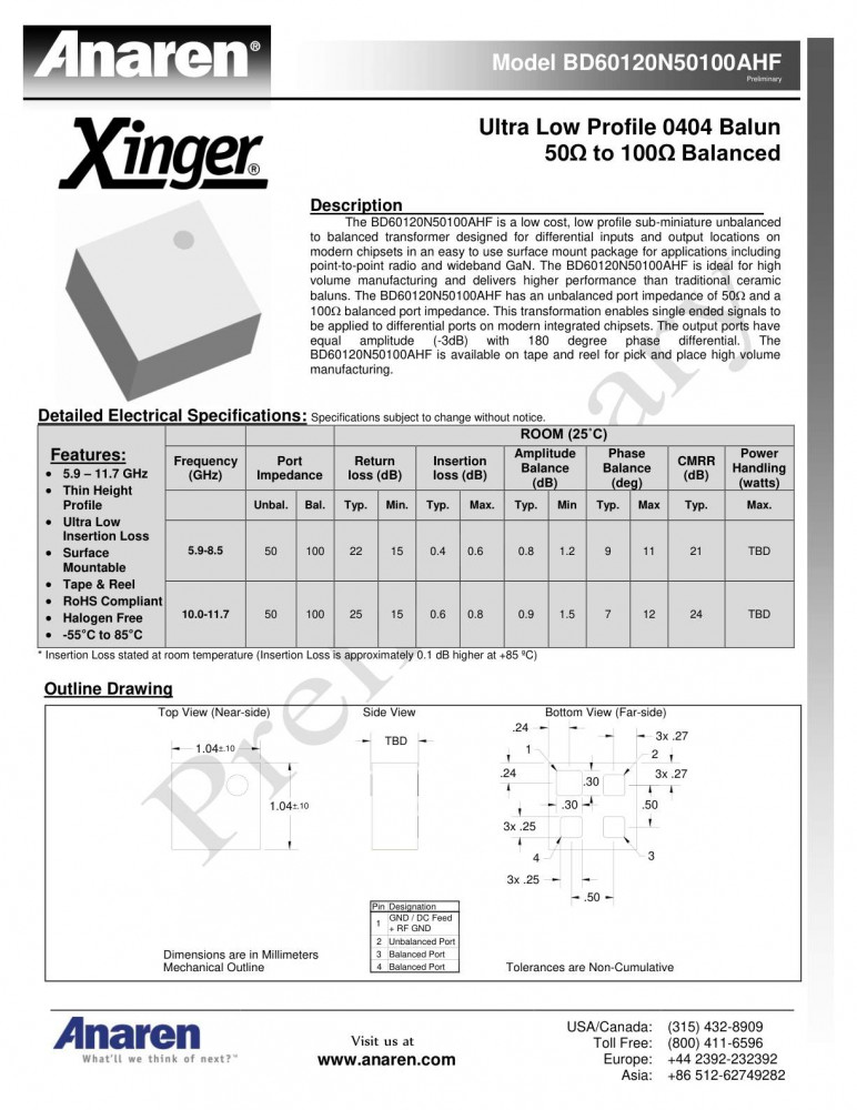 BD60120N50100AHF datasheet page 1