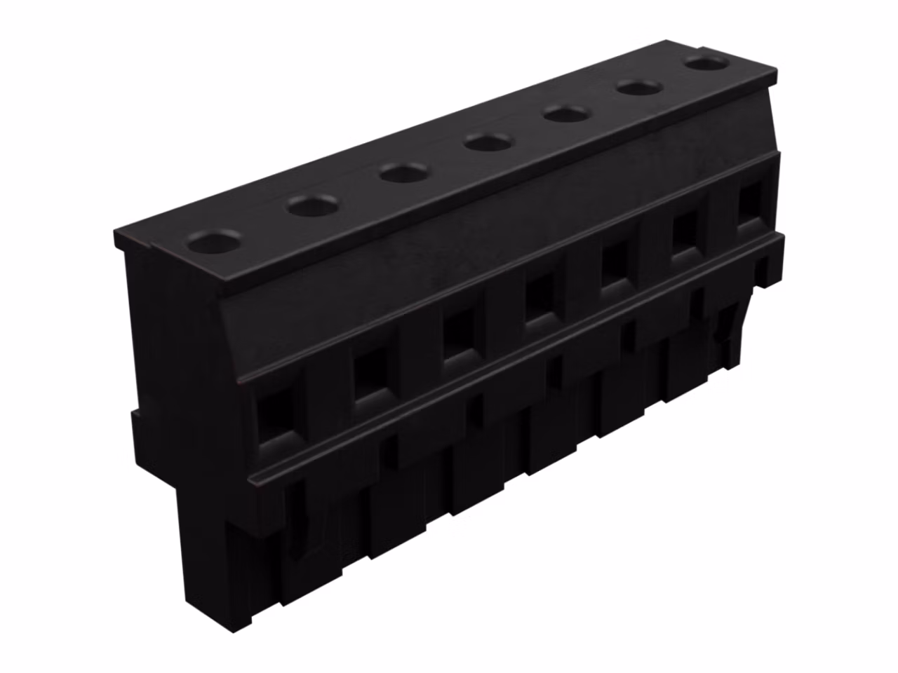 7.50mm Beau Eurostyle Pluggable Terminal Block, 270° Wire Entry, 7 Circuits for sale