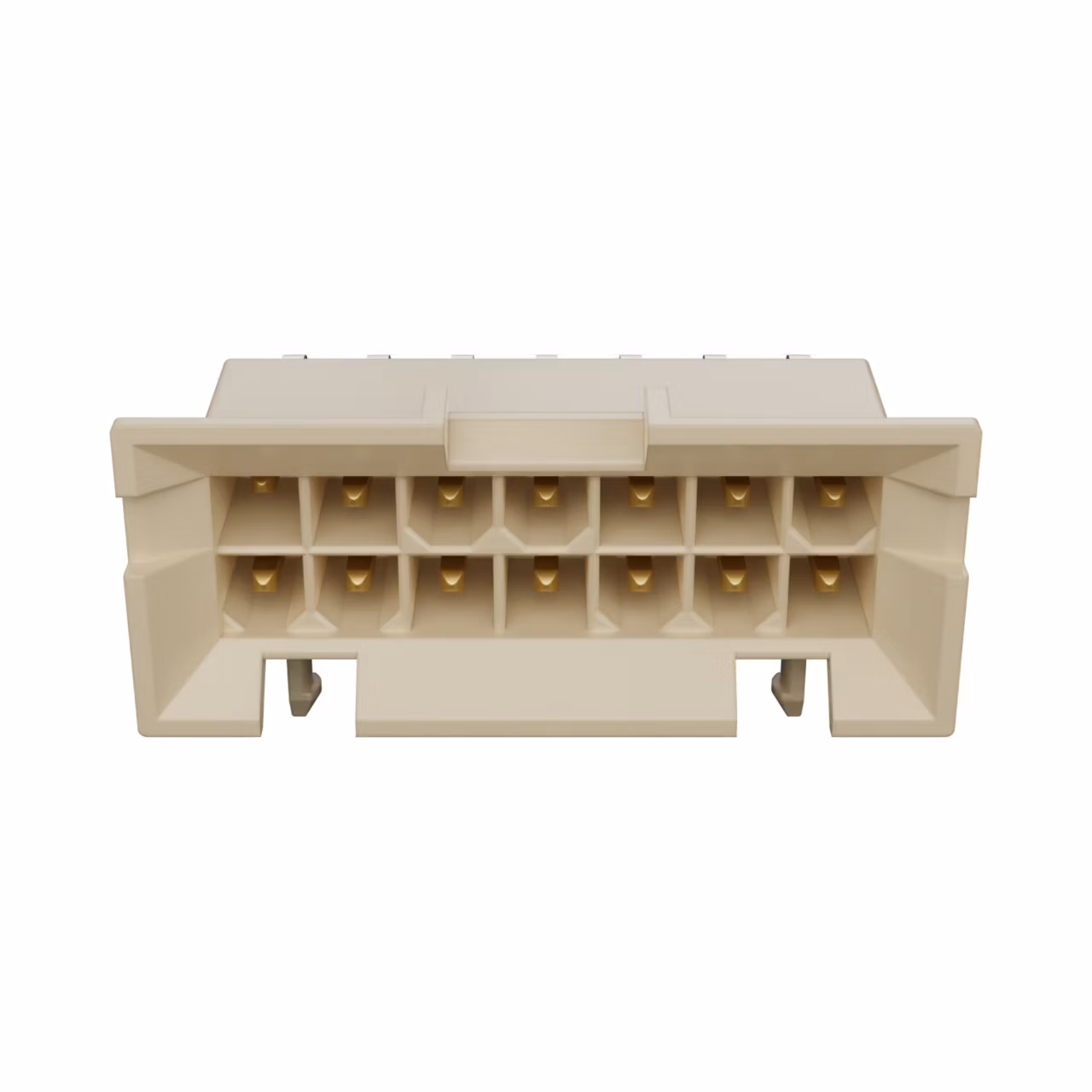 Mini-Fit BMI First Mate / Last Break Header, 4.20mm Pitch, Dual Row, Right-Angle, 14 Circuits, Nylon 6/6 UL 94V-0, Gold (Au) Plating for sale