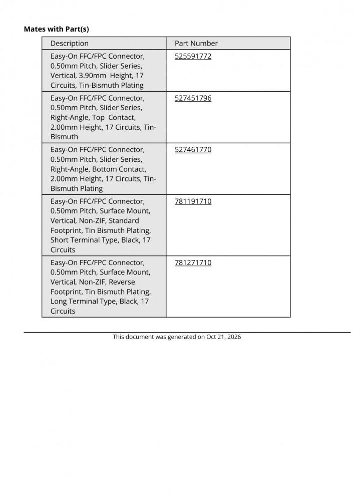 MOLEX 982660863 technical document page 3