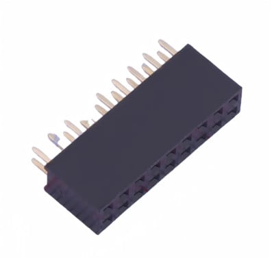 ZHOURI PM2.54-2*6-H5.7 Female Socket Header Receptacle
