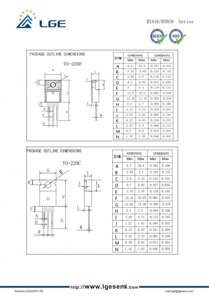 BTB16-600B datasheet page 6