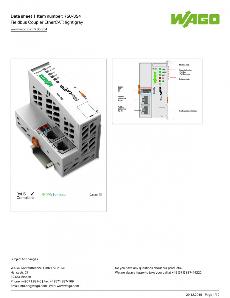 750-354 document preview, page 1