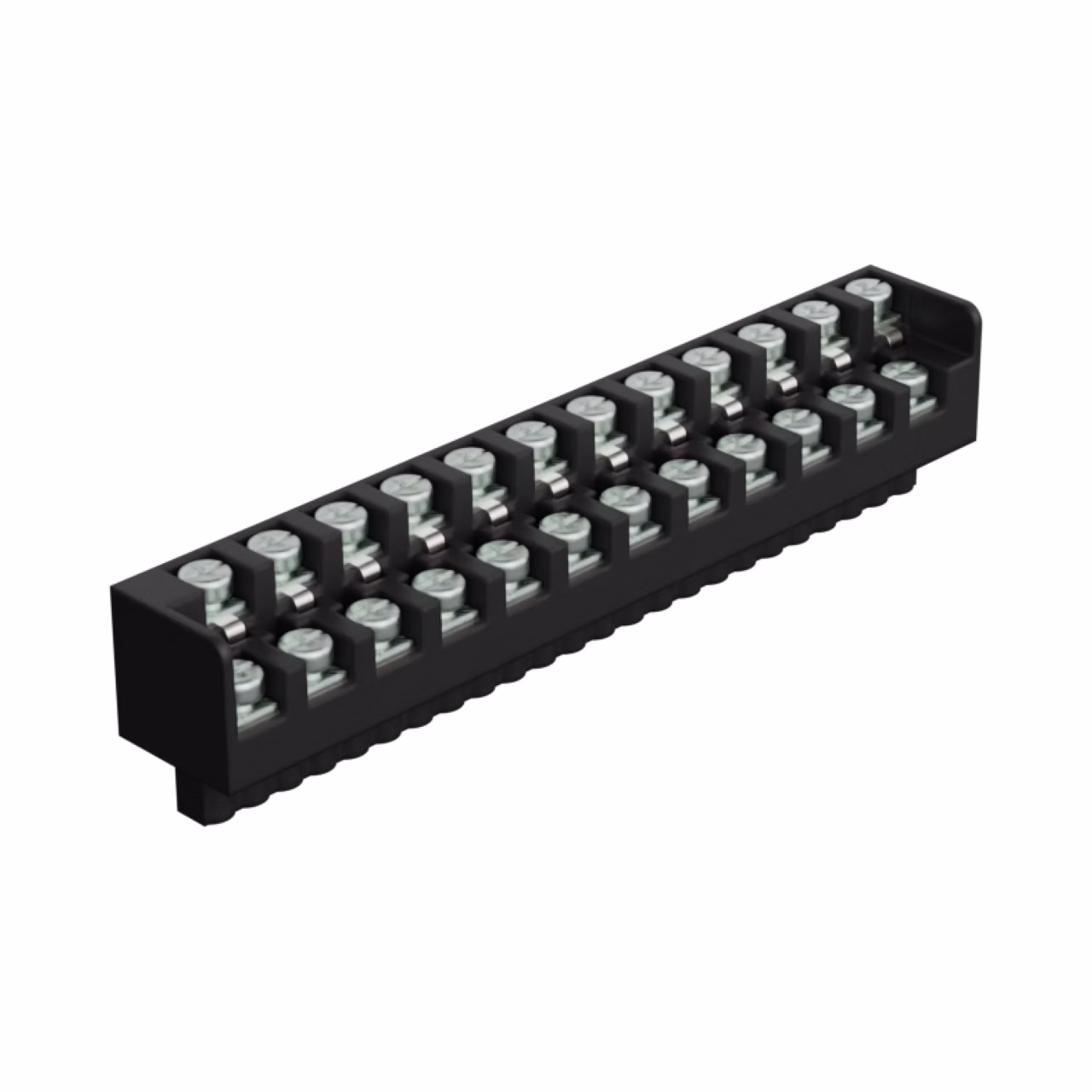 5.08mm Pitch Beau EuroMate Pluggable Terminal Block, Dual Level, 90° Wire Entry, 24 Circuits for sale