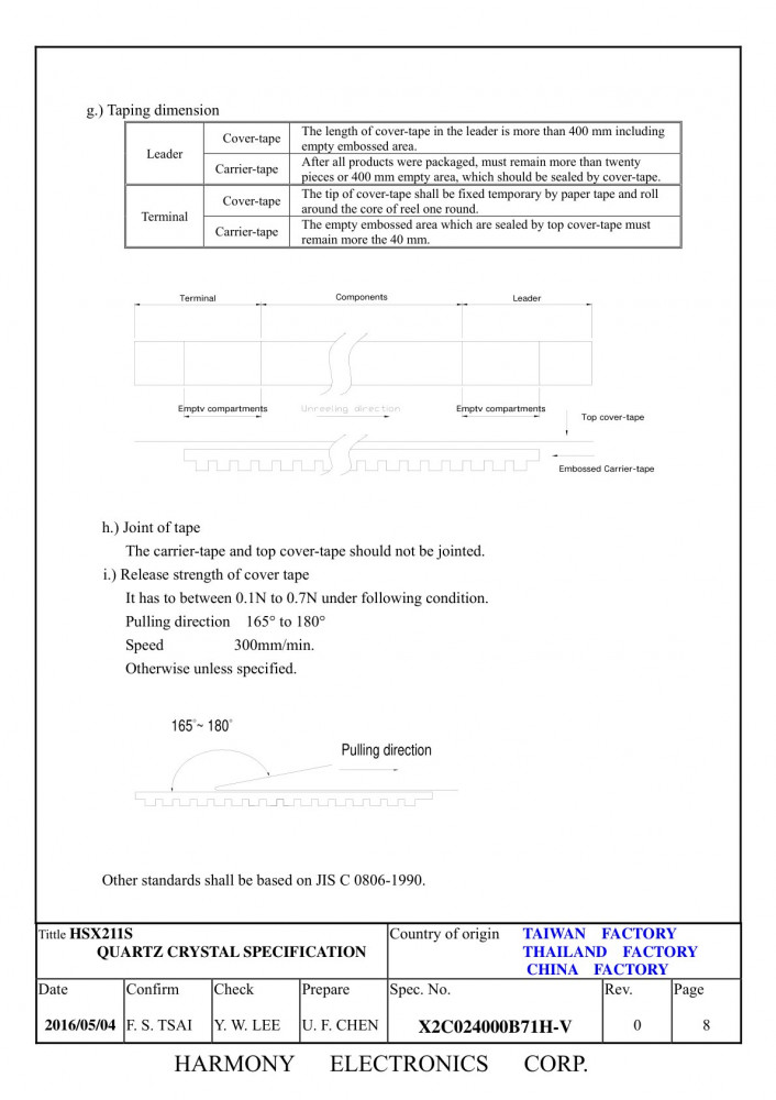 HELE X2C024000B71H-V specification page 8