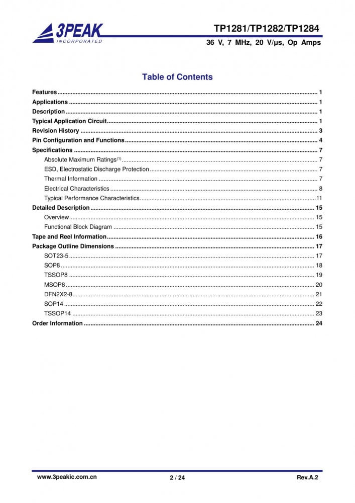 TP1281L1-TR datasheet page 2