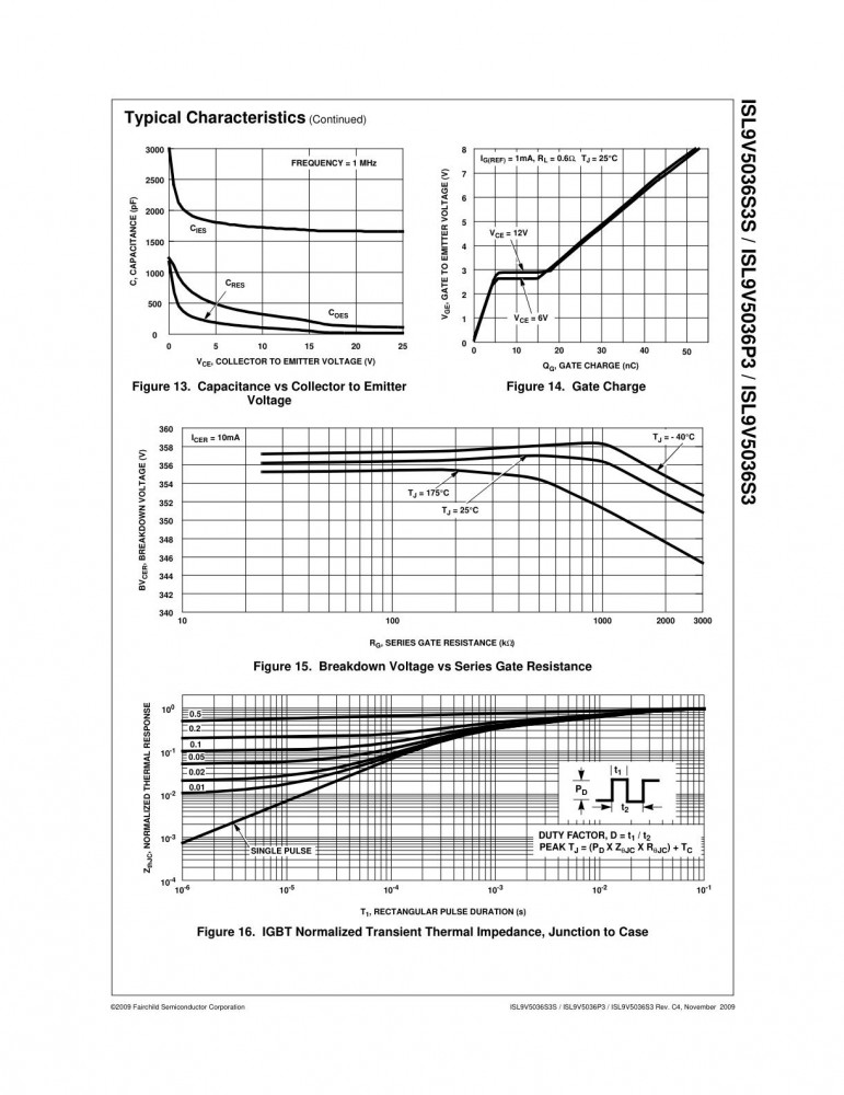 ISL9V5036P3 datasheet page 5