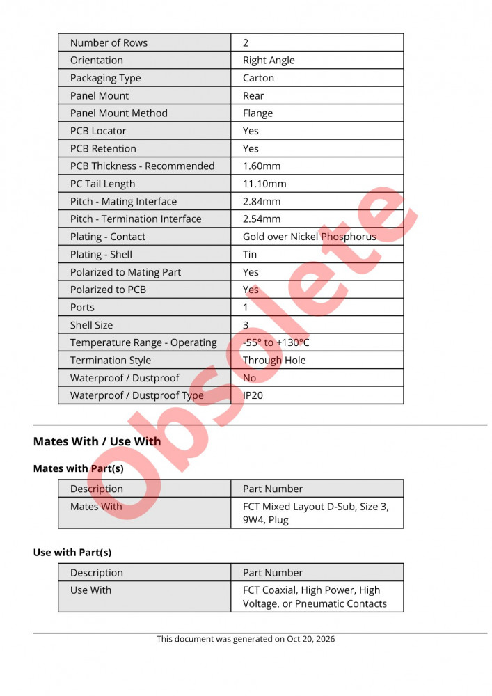 MOLEX 1731070714 drawing preview, page 3