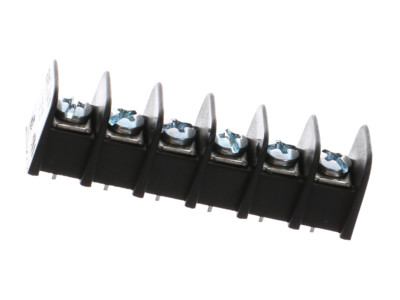 9.53mm Pitch Beau PCB Terminal Strip, without Mounting Ends, 6 Circuits for sale