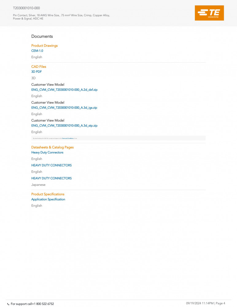 T2030001010-000 technical document page 4