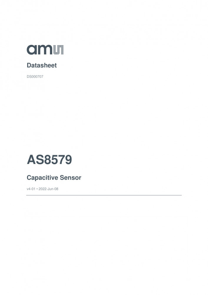 AS8579 datasheet page 2