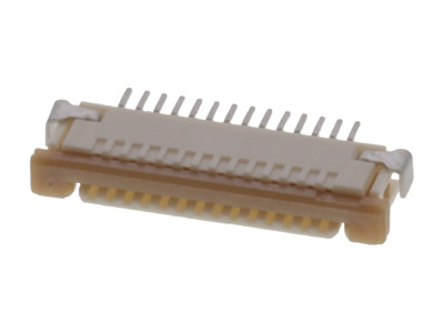 Easy-On FFC/FPC Connector, 1.00mm Pitch, Slider Series, Right-Angle, Top Contact, 2.70mm Height, 11 Circuits, Gold Plating
