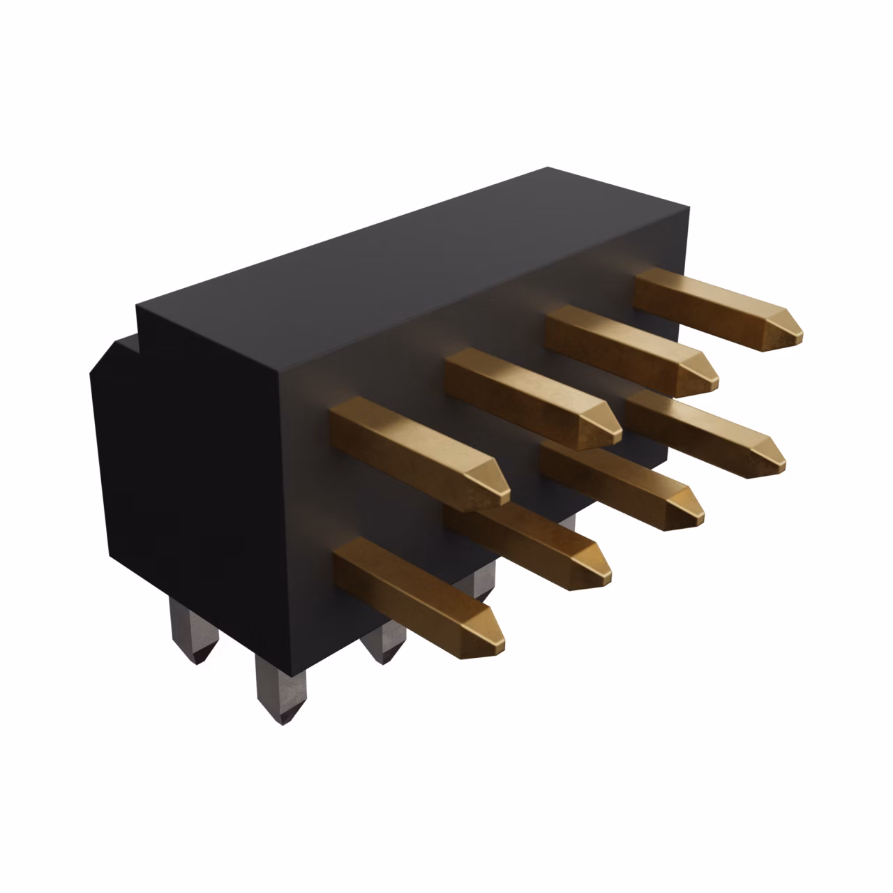 2.00mm Pitch Milli-Grid Header, Right-Angle, Through Hole, 6 Circuits, 0.38µm Gold (Au) Plating, Mating Pin Length 4.00mm, Tail Length 2.60mm, Tray, Lead-Free