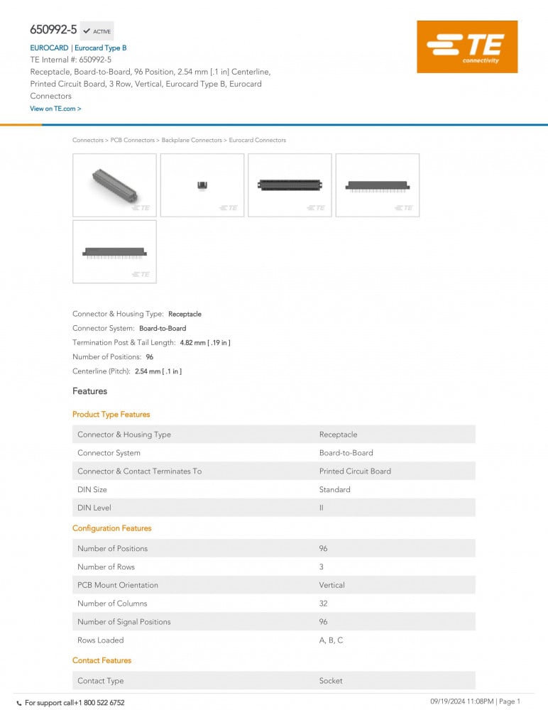 650992-5 technical document page 1
