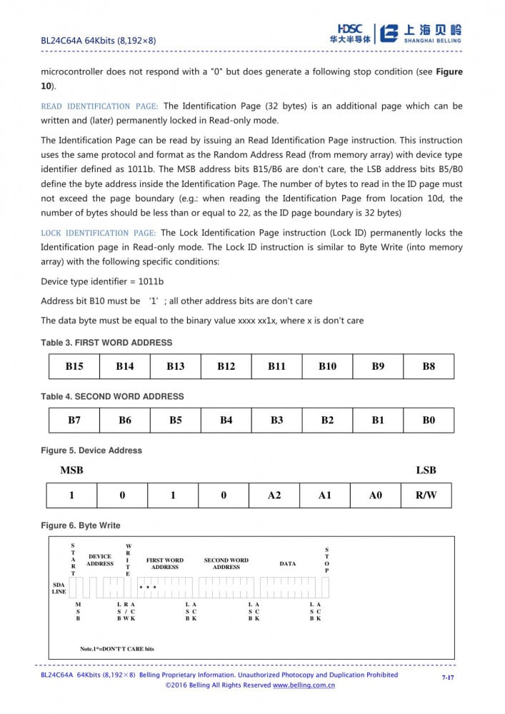 BL24C64A datasheet page 7