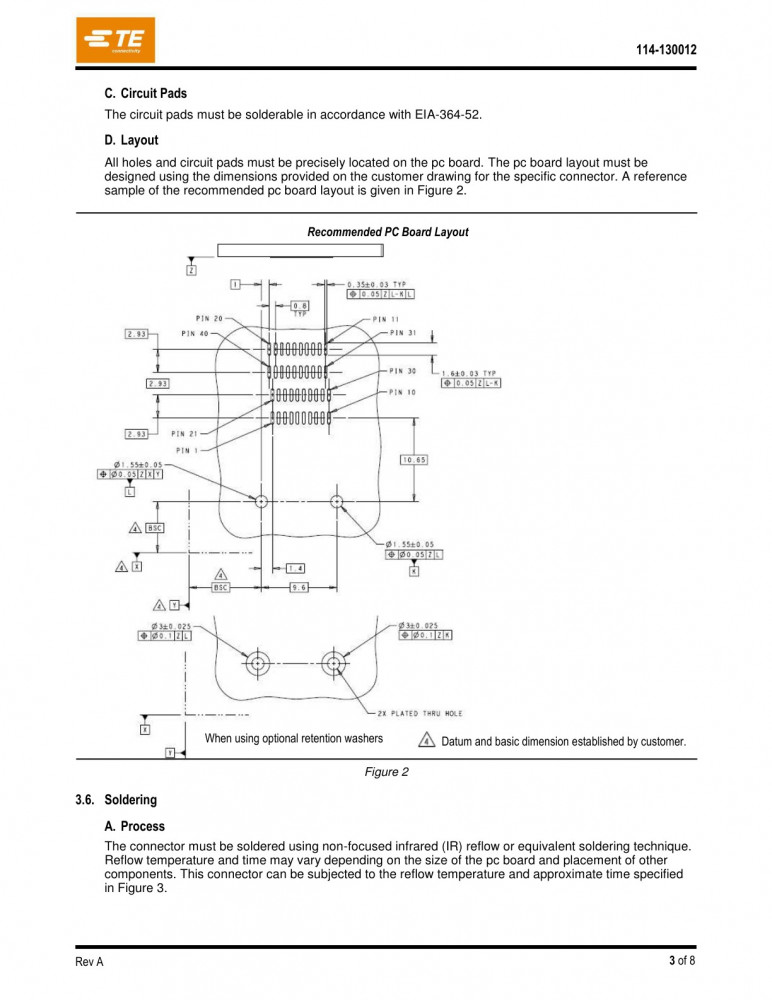 TE Connectivity 2325864-1 application specification page 3