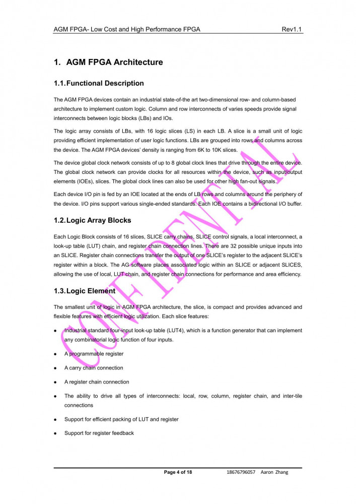 AG10KF256 datasheet page 4