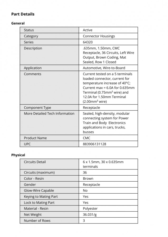 Product document page 2
