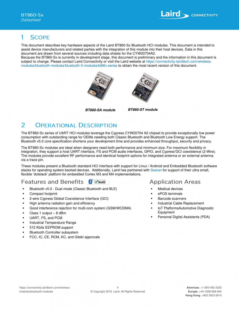 BT860-SA-T/R datasheet page 4