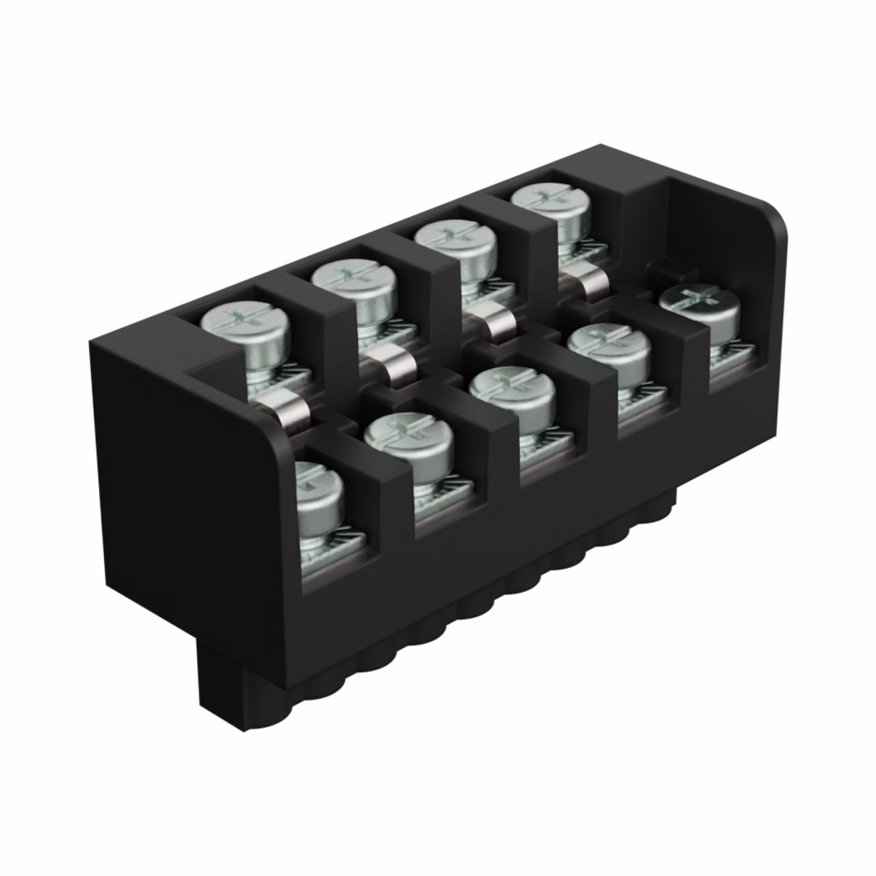 5.08mm Pitch Beau EuroMate Pluggable Terminal Block, Dual Level, 90° Wire Entry, 9 Circuits for sale