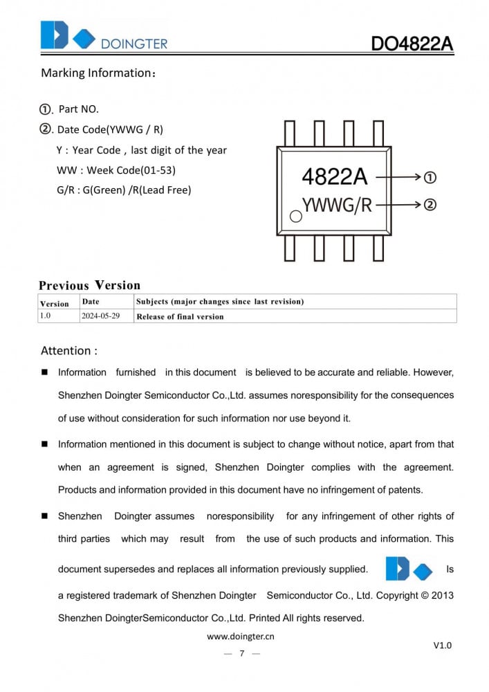 DO4822A datasheet page 7