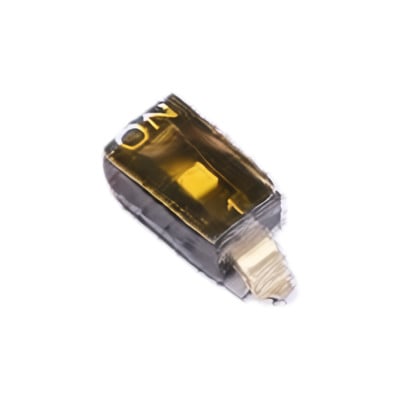 DORABO DM-2P-BK-LTR DIP Switch